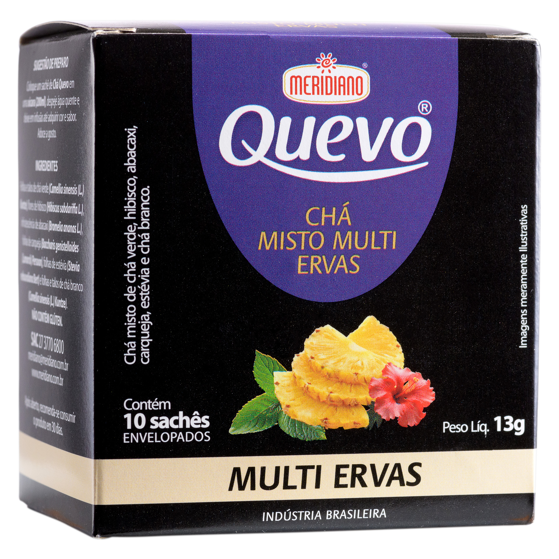 Chá Quevo Multi Ervas - 10un - Bem-vindo(a) ao site do Café Meridiano