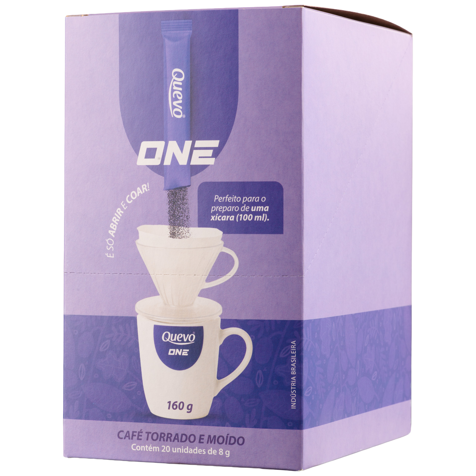 Café Quevo One – Café em sachê individual para filtrar direto na xícara ...